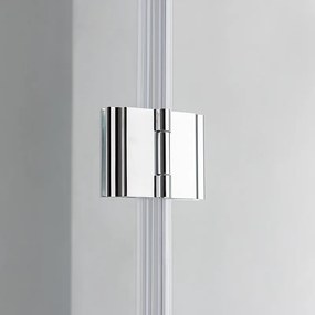 BPS-koupelny Čtvrtkruhový sprchový kout HYD-RK92 90x90 chrom/transparent