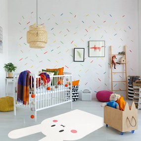 Vylen Designová puzzle podlaha Zajíc  Bílá
