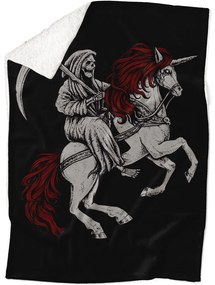 Deka Gothic unicorn (Podšití beránkem: ANO)