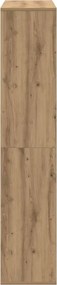 Knihovna dub artisan 102 x 29 x 143 cm kompozitní dřevo 3310306