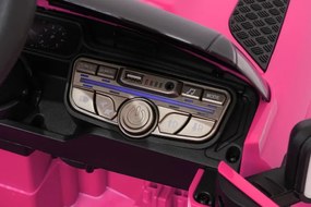 Elektrické autíčko Land Rover Defender růžové