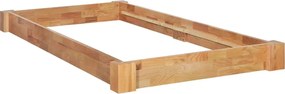 vidaXL Rám postele masivní dubové dřevo 90 x 200 cm [247256]