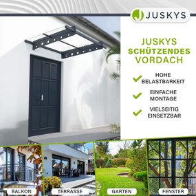 Juskys Vchodová stříška Manila Velikost: 100 × 80 cm