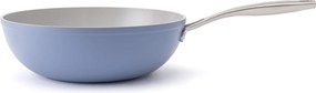 Elmich Nepřilnavá keramická pánev wok Zen Ø 28 cm - modrá