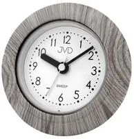 JVD SH33.4 - Malé vlhkotěsné hodiny s imitací dřeva
