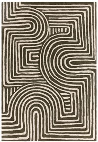 Tribeca Design Kusový koberec Jigsaw Curve Forest Rozměry: 160x230 cm