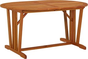 Zahradní stůl 200 x 100 x 75 cm masivní eukalyptové dřevo 316072