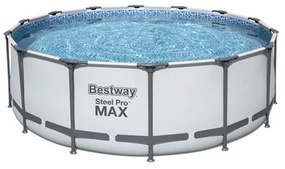 Bazén BESTWAY STEEL PRO MAX 427 x 122 cm bílý