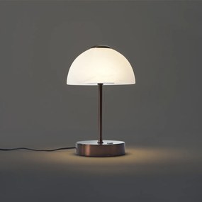 Designová stolní lampa tmavě bronzová vč. LED stmívatelná - Joya