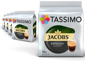 Kávové kapsle tassimo kapsle karton jacobs espresso 80 nápojů