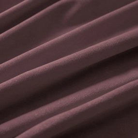 Biante Velký sametový oválný ubrus Velvet Premium SVP-019 Hnědofialový 160x200 cm
