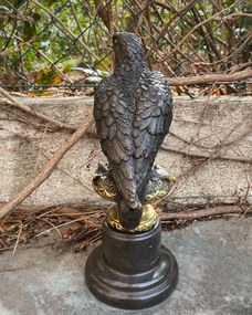 Bronzová socha soška OREL