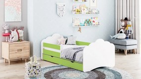 Dětská postel Tobík - zelená (Vybírat můžete z mnoha motivů a barev.)