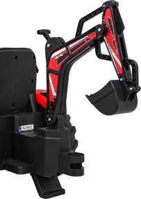 Ramiz Traktor s přívěsem 720-T červený