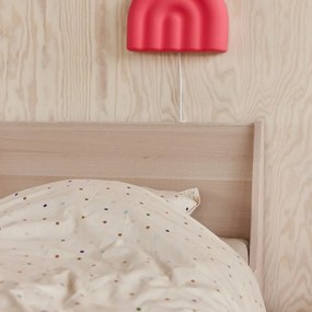 Krémové bavlněné dětské povlečení do postýlky 70x100 cm Konfetti – OYOY Mini