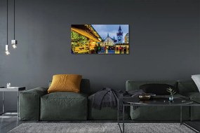 Obrazy na plátně Německo Old Market prázdniny 100x50 cm