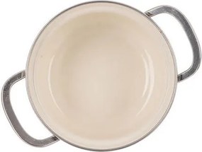 Smaltovaný kastrol MÁK 0,65 l
