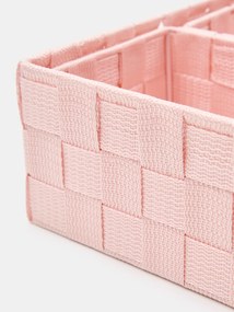 Sinsay - Pletené organizéry 4 pack - pastelová růžová