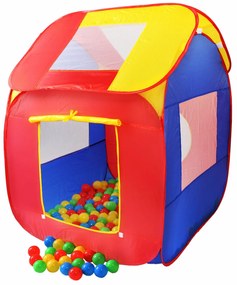 Kiduku Dětský hrací domeček s míčky