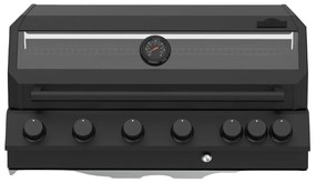 Kingstone Beast Black Edition Vestavný plynový gril Cliff 6005, počet hořáků: 6 ks, grilovací plocha: 90,5 × 45 cm, 21 kW