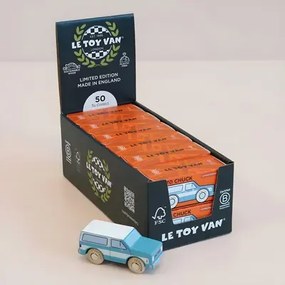 LE TOY VAN Dřevěné autíčko Chuck / od 2 let / modrá / dřevo / FSC