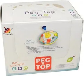Káča kovová se zvířátky / 11 cm / od 3 let