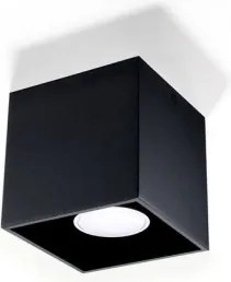 Stropní svítidlo SOLLUX Quad 1 GU10 1x40W bez zdroje SL.0022 černá
