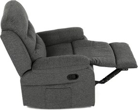 Polohovací křeslo šedé TV-4086 GREY2