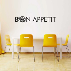 Samolepka na zeď - Bon Appetit 2 (60x9 cm) - PopyDesign