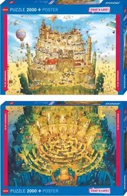 HEYE Puzzle That's Life: Hluboko / 2000 dílků / 97 × 69 cm