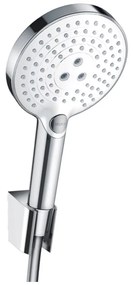 Hansgrohe Raindance Select S, sprchový set 120 3jet s hadicí 1600 mm, bílá/chromová, HAN-26721400