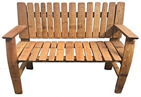 Nábytek ze sudu Zahradní lavička dřevo: dub barevné provedení: světlé