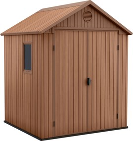 KETER DARWIN 6 x 6 zahradní domek, 190 x 182 x 221 cm, hnědý 17210353
