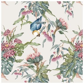 Papírová tapeta 50 cm x 280 cm Tropical Parrot – Dekornik