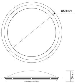 GLOBO NICOLE 48365-60 Stropní svítidlo