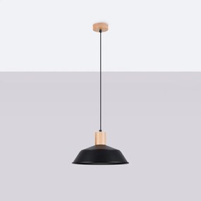 Sollux Lighting Závěsné svítidlo FANO černé