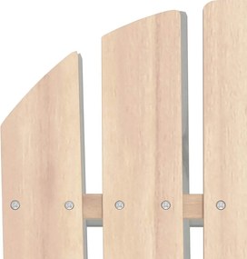 Zahradní židle Adirondack masivní jedlové dřevo 315872