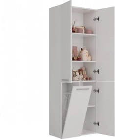 TPS Koupelnová skříňka NEL DD 1K 60 cm, Bílý mat