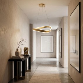 Toolight Rea, ZÁVĚSNÁ STROPNÍ SWE065-CP 40cm BRUSH GOLD, OSW-20165
