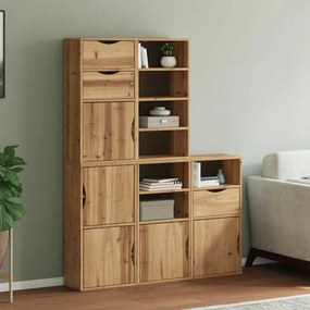 Boční skříňky 5 ks "ODDA" 40x24x79 cm Borovicový masiv 3365364