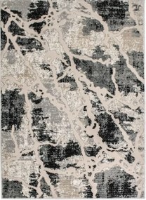Moderní kusový koberec 70914/24338 TANGO Abstraktní krémový / šedý Rozměr: 160x230 cm