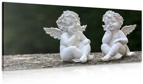 Obraz dvojice malých andělů - 120x60 cm