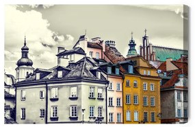 Obraz Varšava Historických Budov Nedostatek Nedostatek Přírodní plátno 120x80