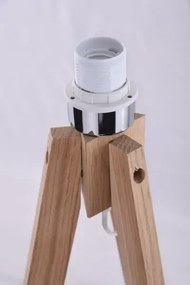 Dřevěná lampa Tripod