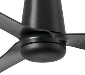 FARO 33830 - Stropní ventilátor PUNT TUB M černá pr. 130 cm + dálkové ovládání