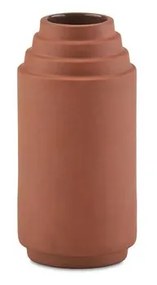 Terakotová váza Edge Vase 16 cm Skagerak