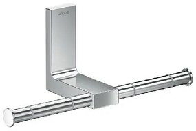 Axor Universal Rectangular - Držák toaletního papíru dvojitý, chrom 42657000