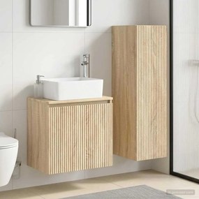Sada koupelnového nábytku 2 ks Dub sonoma 33 x 34,5 x 100 cm 3406125