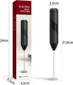 Verk Group Napěňovač mléka šlehač na kávu a kakao mini mixér - VÝPRODEJ