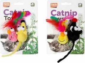 Karlie Hračka plyšová s Catnipem 2ks 6cm